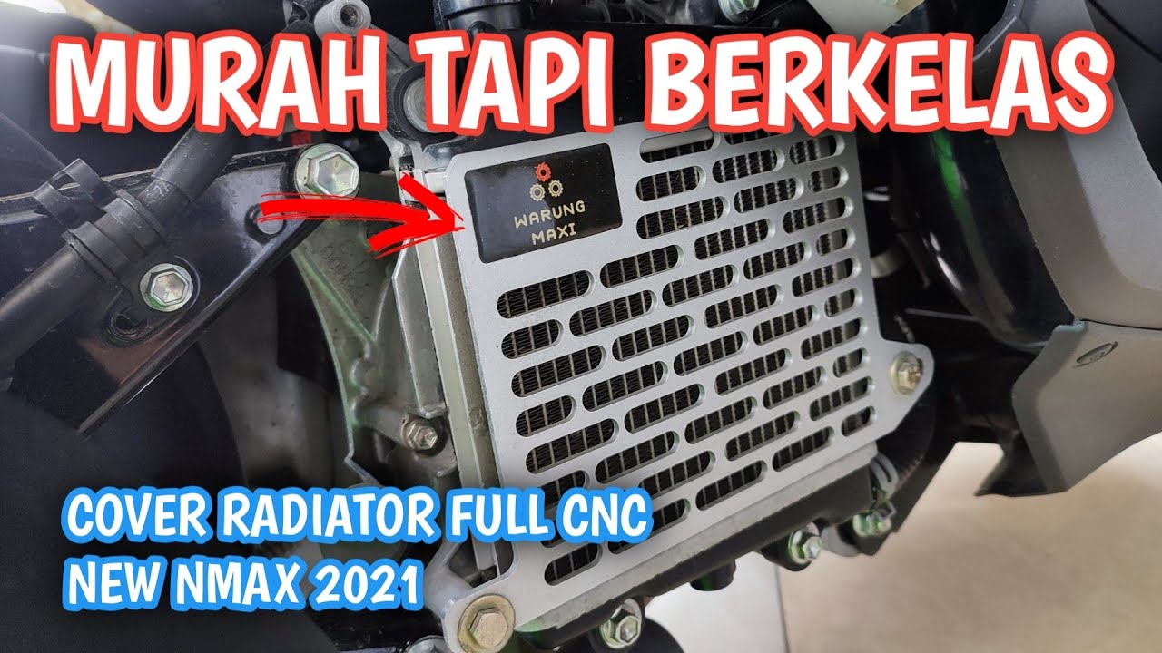 Review & Cara Pasang Cover Radiator Variasi di New Nmax - YouTube