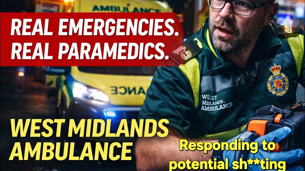 AMBULANCE CODE RED: uk Paramedics Responding to possible sh##ting - YouTube