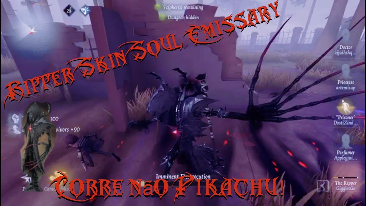 IDV- Ripper Skin S- Soul Emissary- Corre não Pikachu! - YouTube