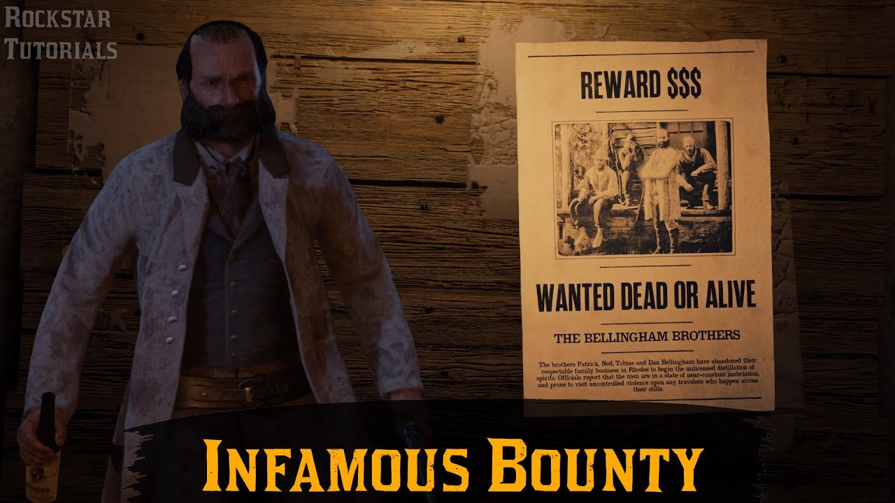 Red Dead Online - Infamous Bounty #10 - Rhodes (The Bellingham Brothers ...