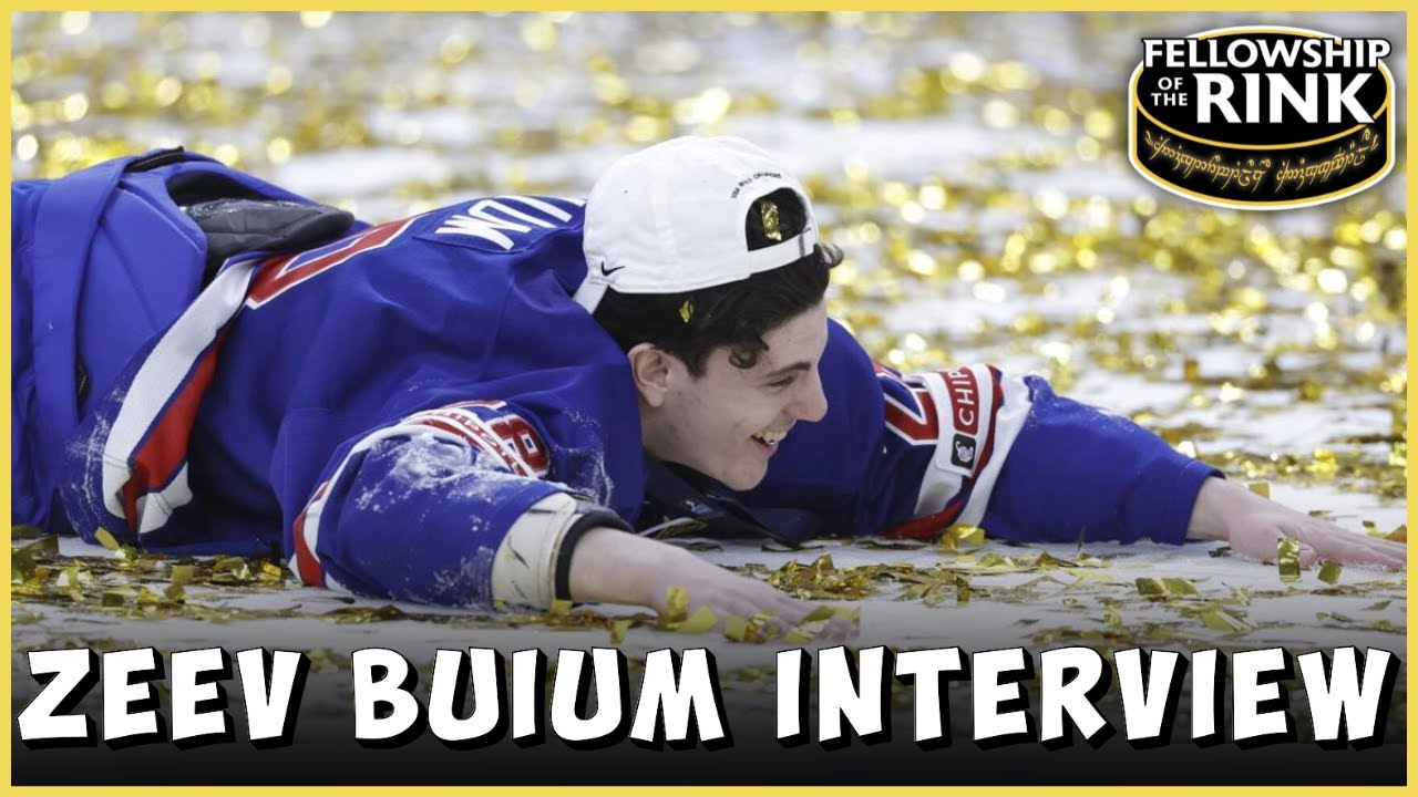 Zeev Buium Interview | World Juniors Gold | Minnesota Wild Prospects ...