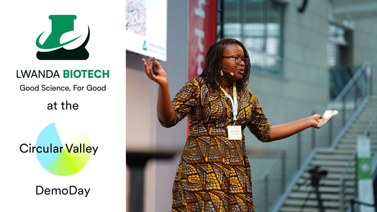 Lwanda Biotech at the Circular Valley DemoDay - YouTube