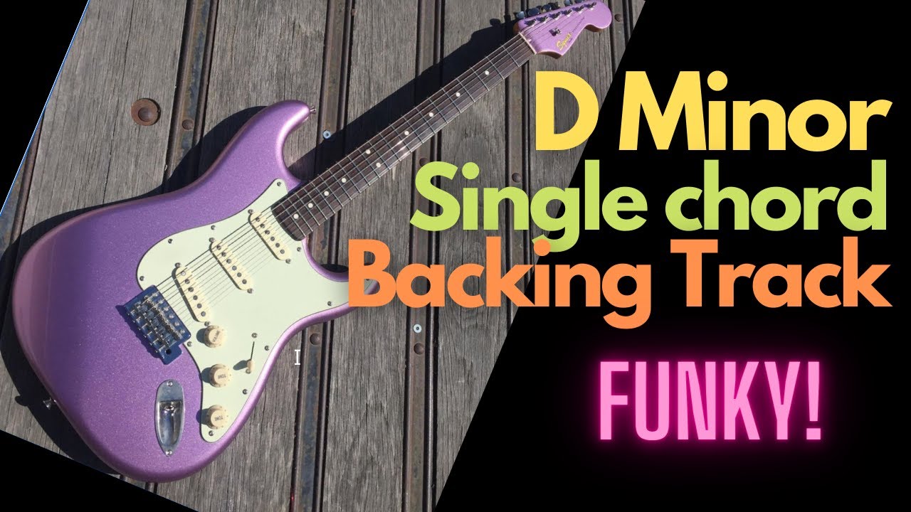 Single chord backing track in D Minor - YouTube