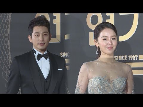 2017 KBS 연기대상, 황금빛 커플 박시후(Park Si Hoo)-신혜선 (현장)
