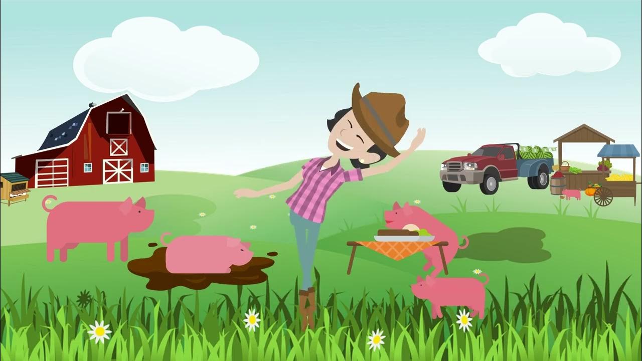 This Little Piggy Went to Market - Nursery Rhyme - tickle song - YouTube