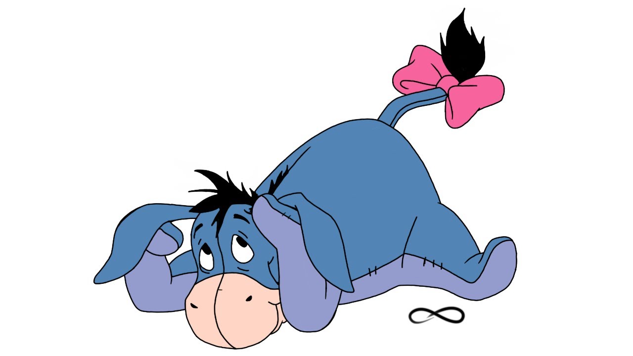 Eeyore Cartoon Drawing Tutorial | Digital Art Academy | Art Ideas ...