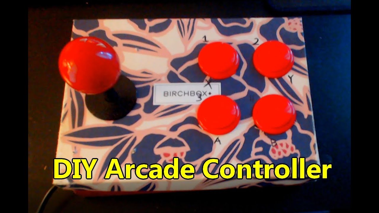 DIY Homemade Arcade Controller on a budget and How to use with Steam ...