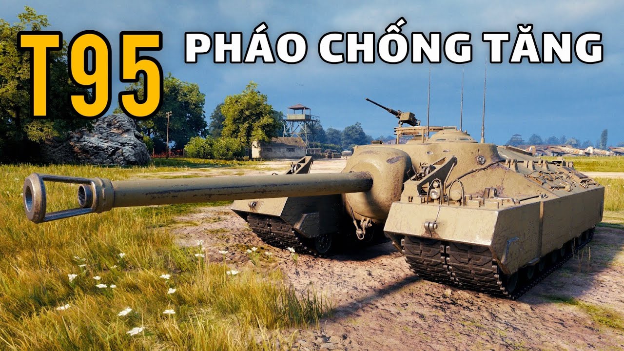 T95: Pháo chống tăng 4 xích của Mỹ | World of Tanks - YouTube