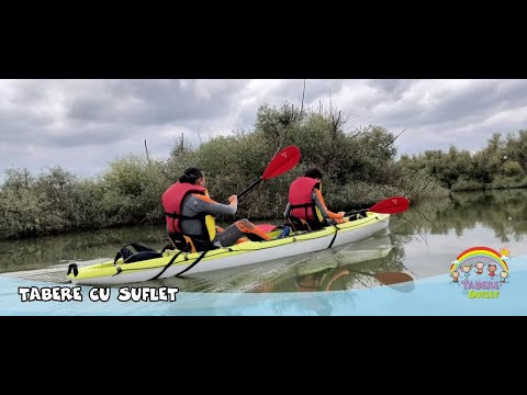 Weekend Activ cu Caiacele in Delta Argesului - YouTube