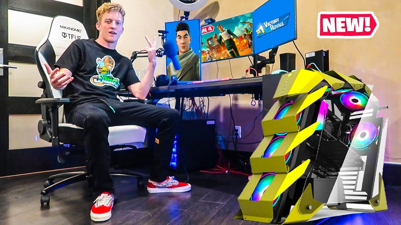 TFUE $20,000 FORTNITE GAMING SETUP - YouTube