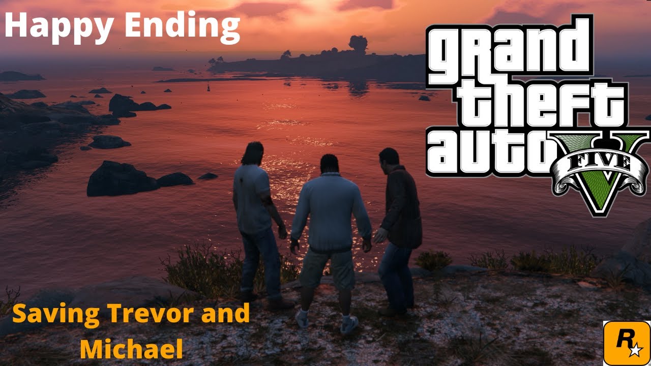 Grand Theft Auto V FINAL MISSION The Third Way (Option C) Walkthrough ...