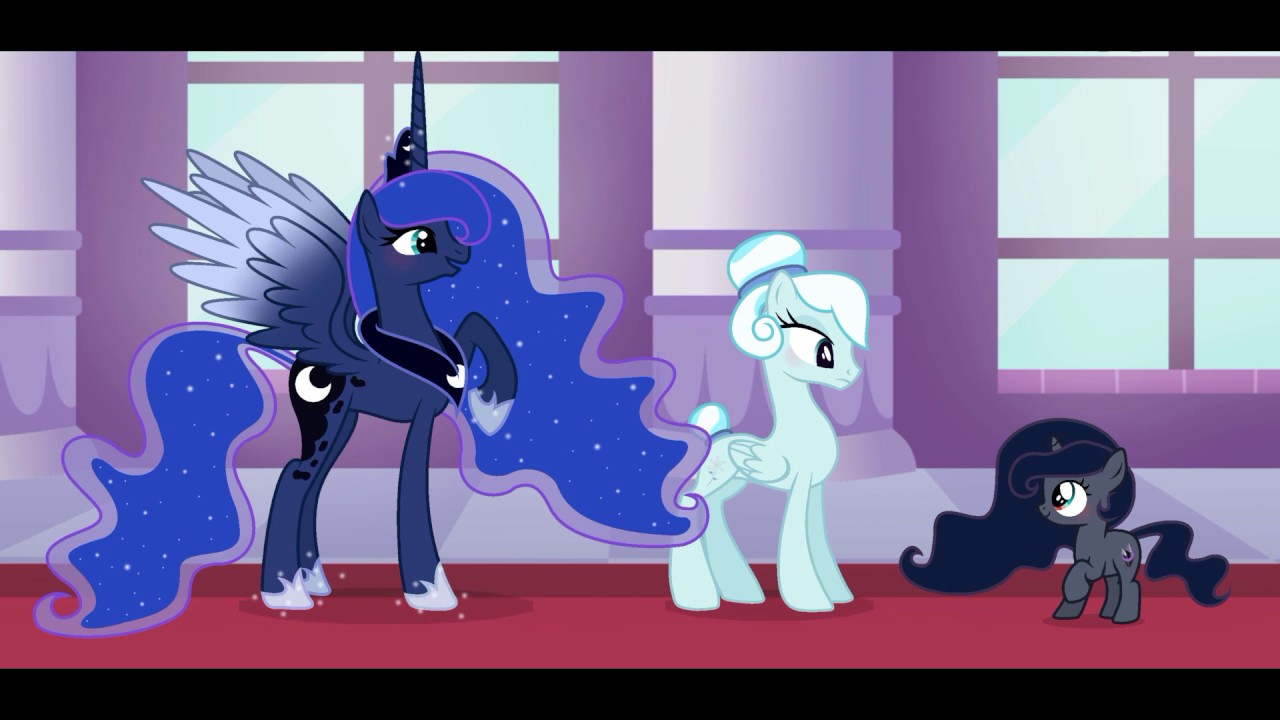 【MLP SPEEDPAINT】She's my daughter... The princess Moonlight (Snowdrop ...