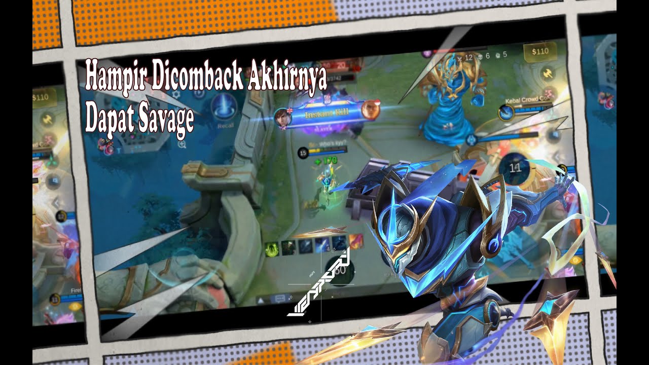 Gusion Savage?! Momen DEG-DEGKAN! Hampir Saja Terjadi Comeback, Mythic ...