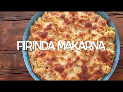 FIRINDA SÜTLÜ,YUMURTALI KAŞARLI EN SAĞLIKLI MAKARNA