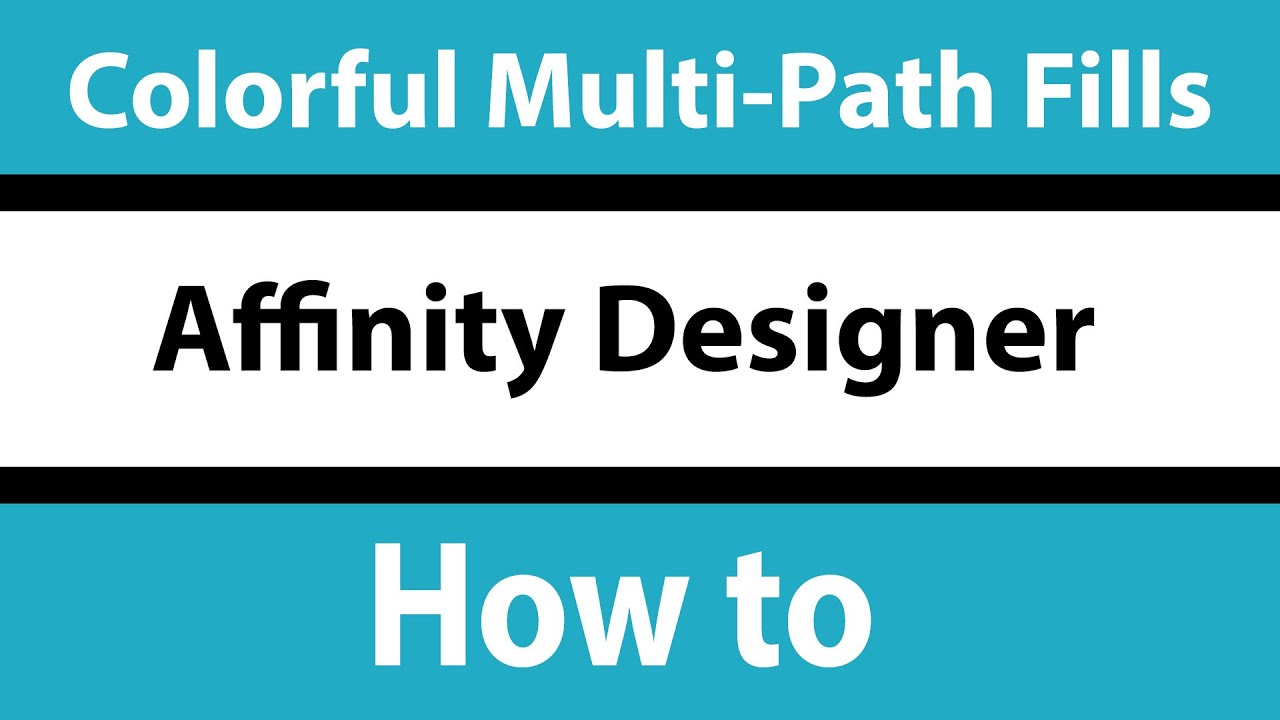 Create Live multi-path gradient fills in Affinity Designer tutorial ...