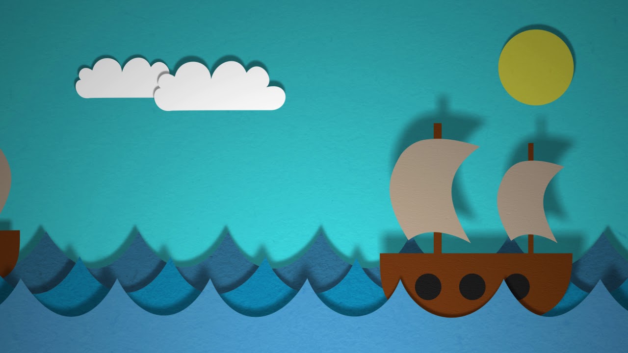 Motion Graphics - Cardboard cutout stop motion - YouTube