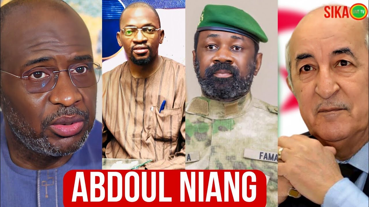 Abdoul Niang sur La Tention Algérie et Mali, Crash Dr0ne, - YouTube