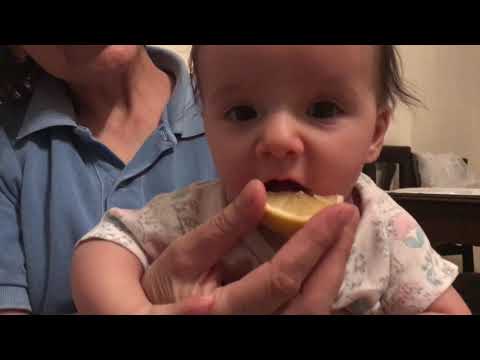 limon yiyen Lara bebek