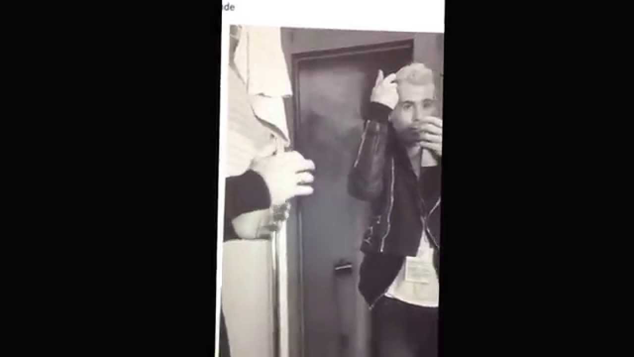 Brian and his twin scott Nicholson fighting backstage In London 12-2-14 ...