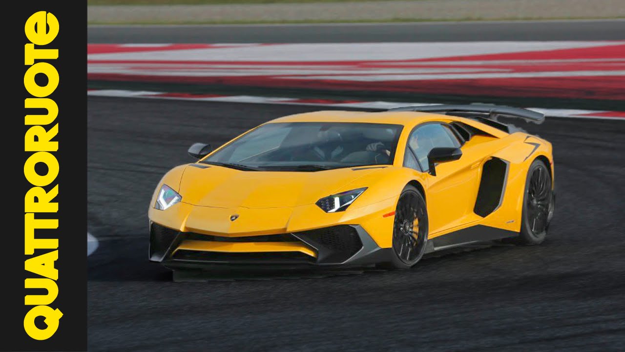 Lamborghini Aventador LP750-4 SV 2015 Sound e Test Drive - YouTube