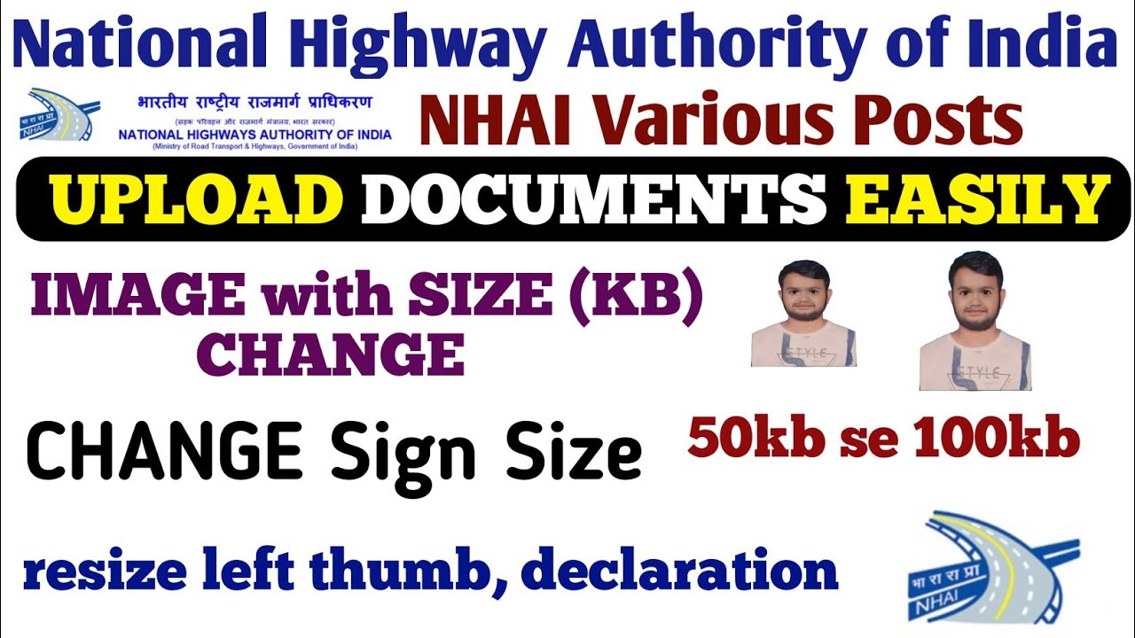 🏗️ National Highways Authority of India (NHAI) Various Posts Form 2025 ...
