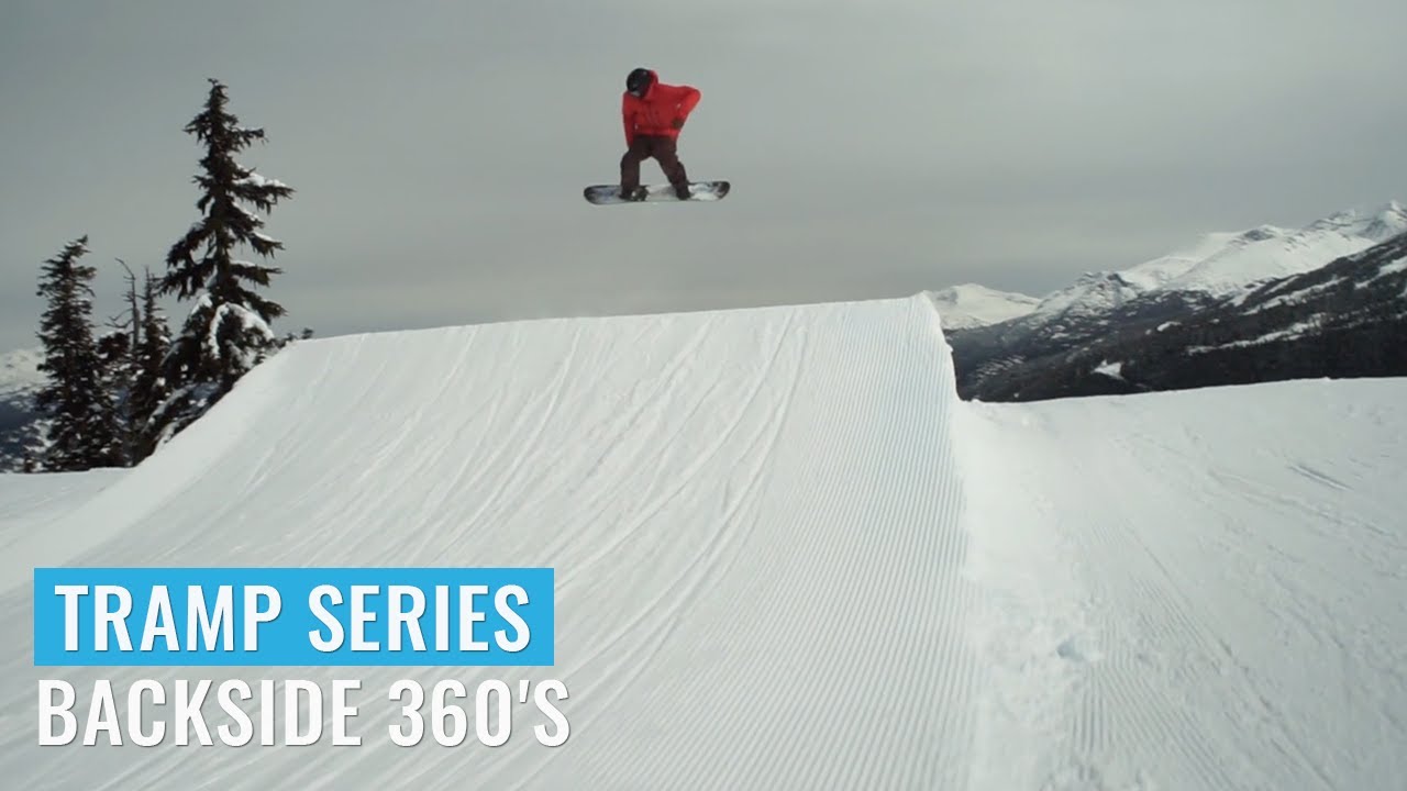 Snowboard Tramp Series - Ep. 21: Backside 360's - YouTube