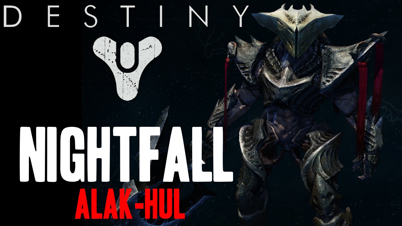 Destiny: Taken King Nightfall "Destroying Alak-Hul" - YouTube