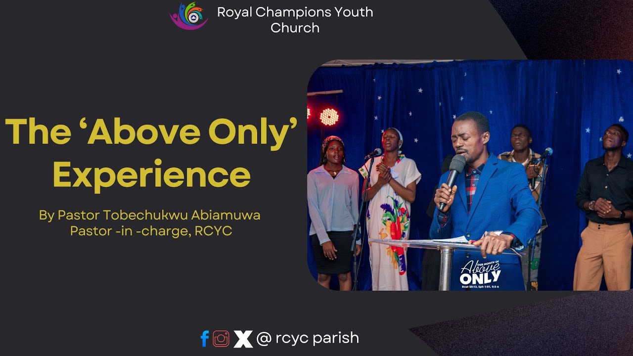 The Above Only Experience - YouTube