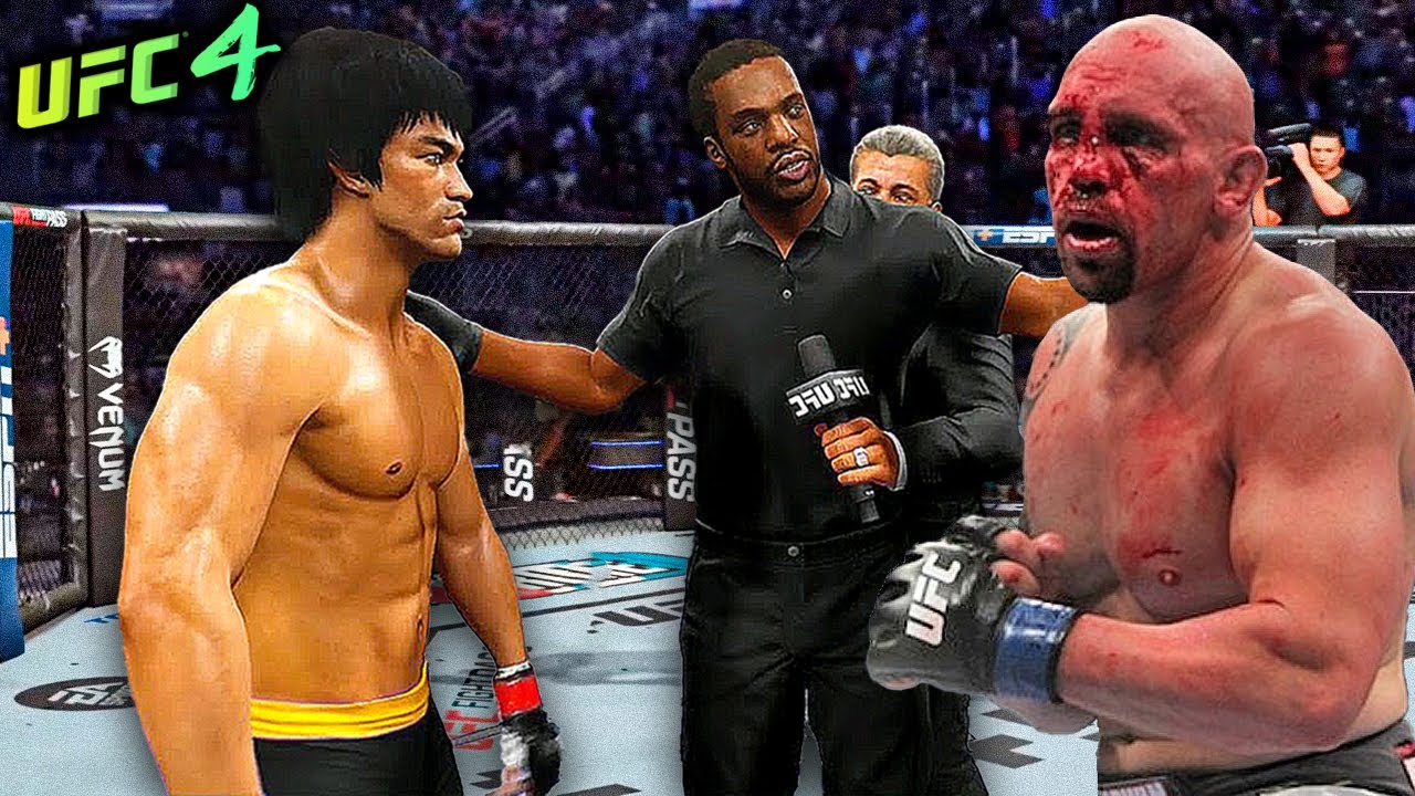 Shane Bannister Carwin vs. Bruce Lee (EA sports UFC 4) - YouTube