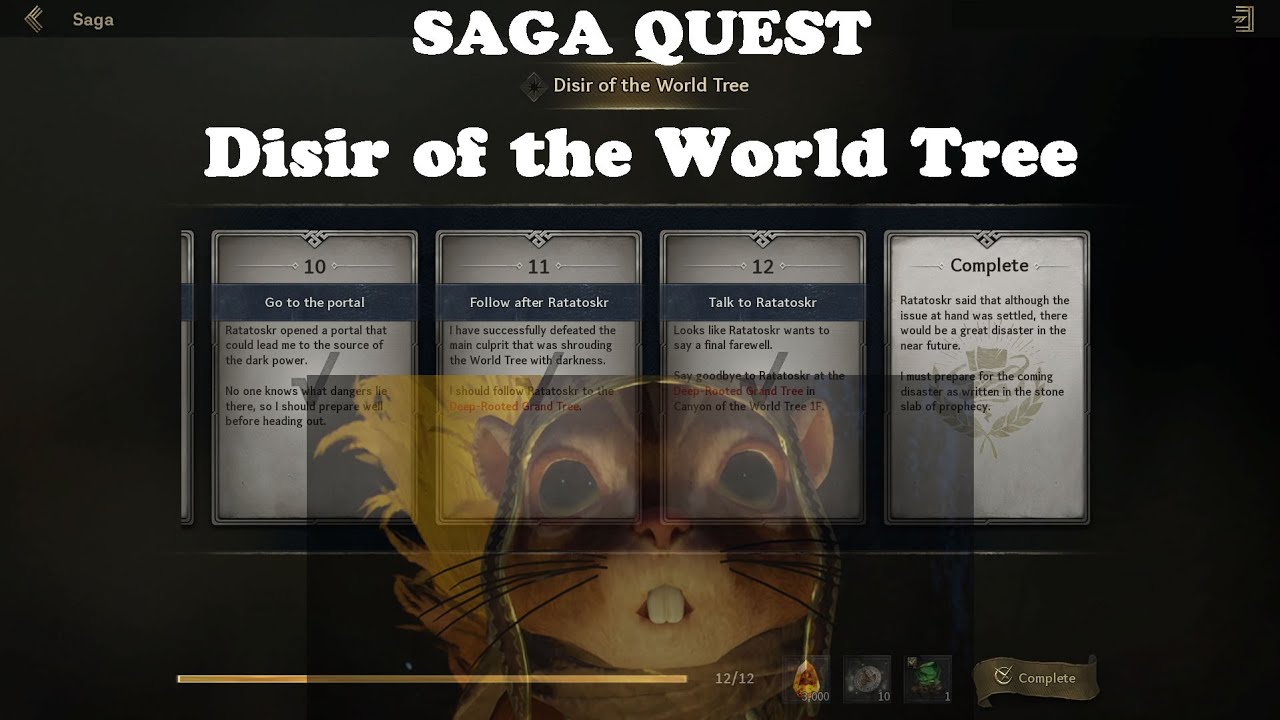 LEGEND OF YMIR | Disir of the World Tree | Saga Quest | Tome of ...