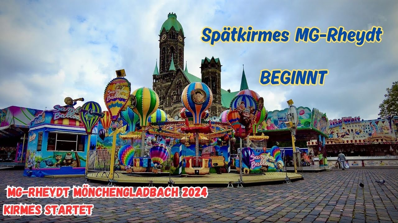 Spätkirmes MG-Rheydt Mönchengladbach 2024 - YouTube