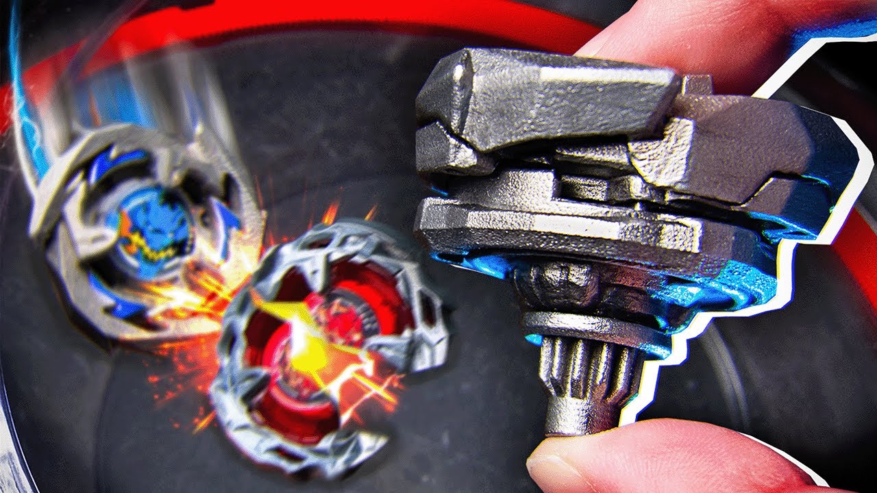 HEAVIEST 100% STEEL METAL Beyblade!! DranSteel X Combo! - YouTube