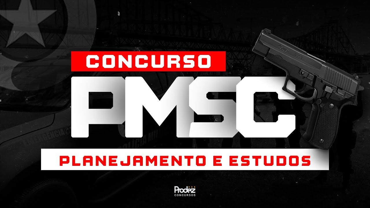 Concurso PMSC | Planejamento e estudos - YouTube