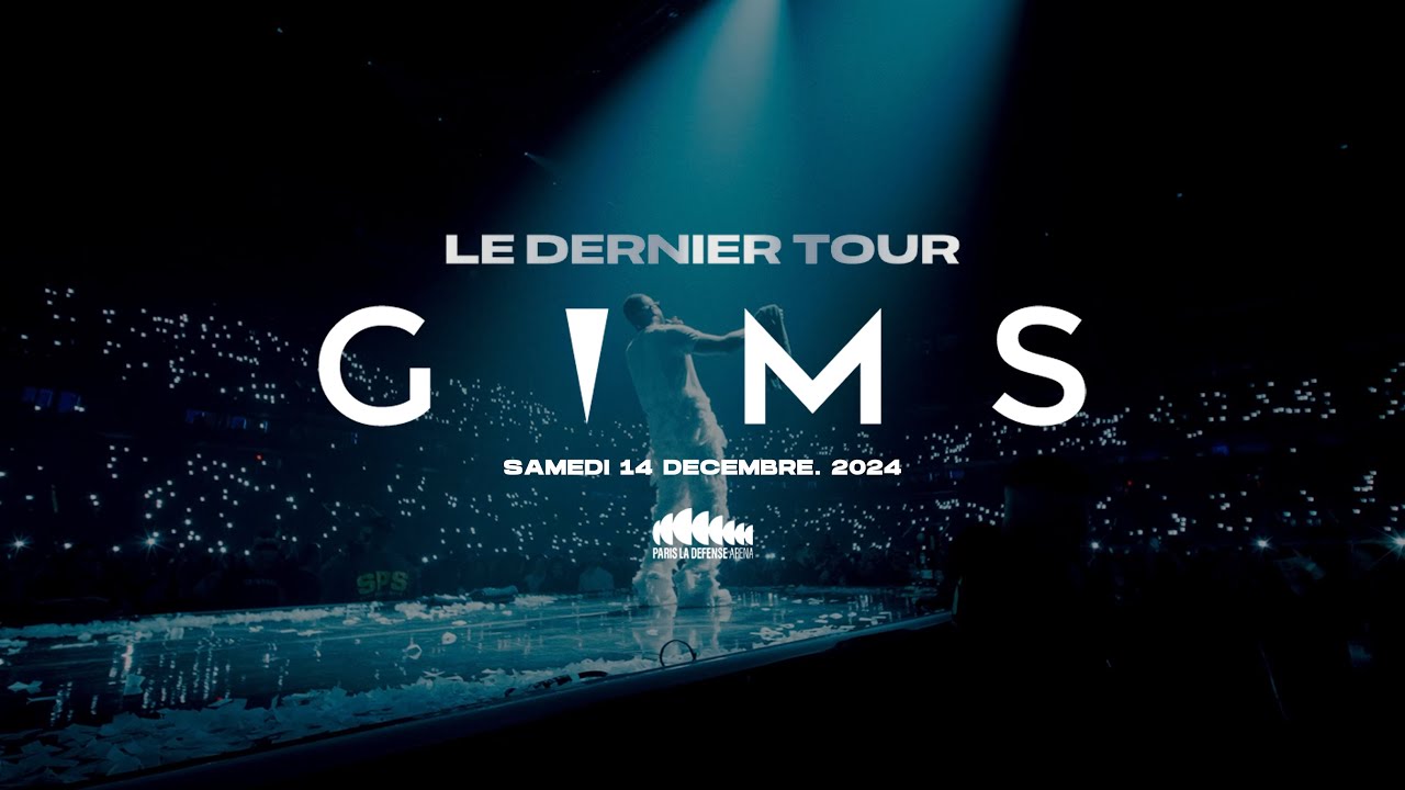 GIMS - LE DERNIER TOUR│PARIS LA DEFENSE ARENA AFTERMOVIE - YouTube