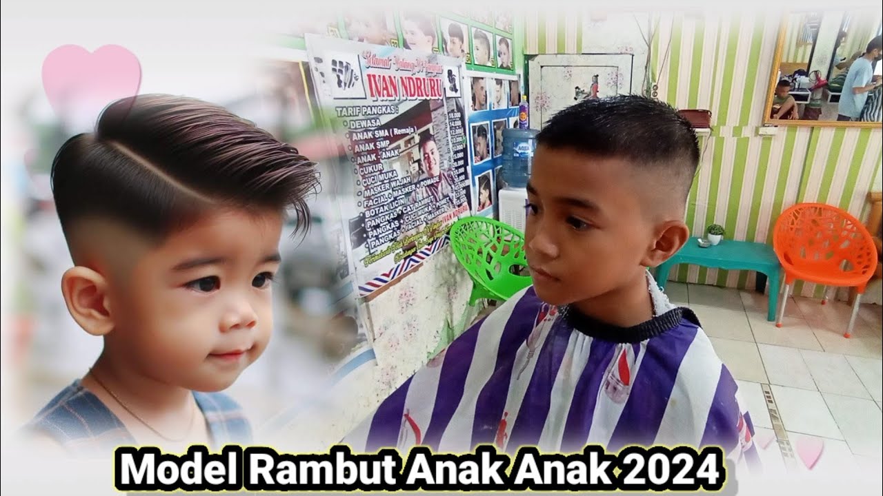 pangkas rambut cepak pendek | model rambut anak anak | potongan rambut ...