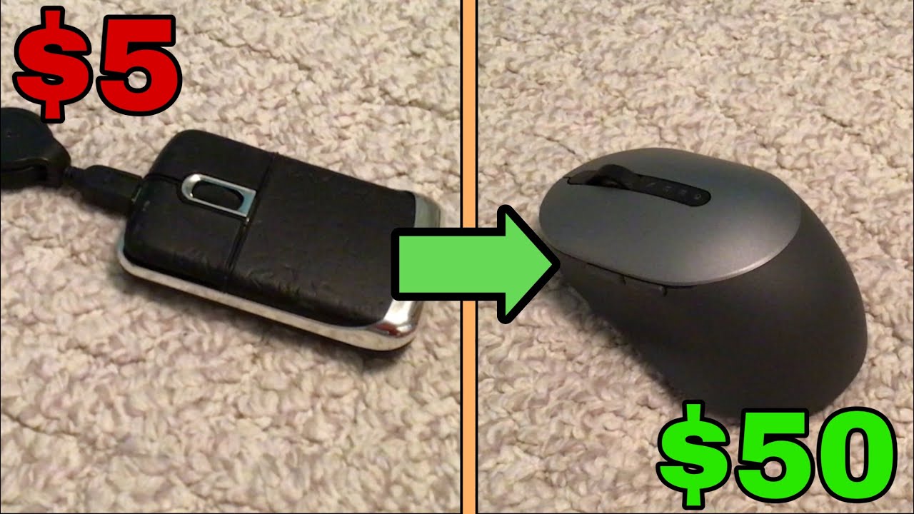 $5 To $50 Mouse Sound - YouTube