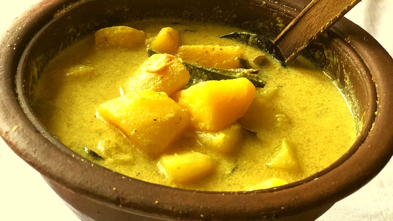 Potato Curry | Ala curry | අල කරිය Ala / potato curry with coconut milk ...