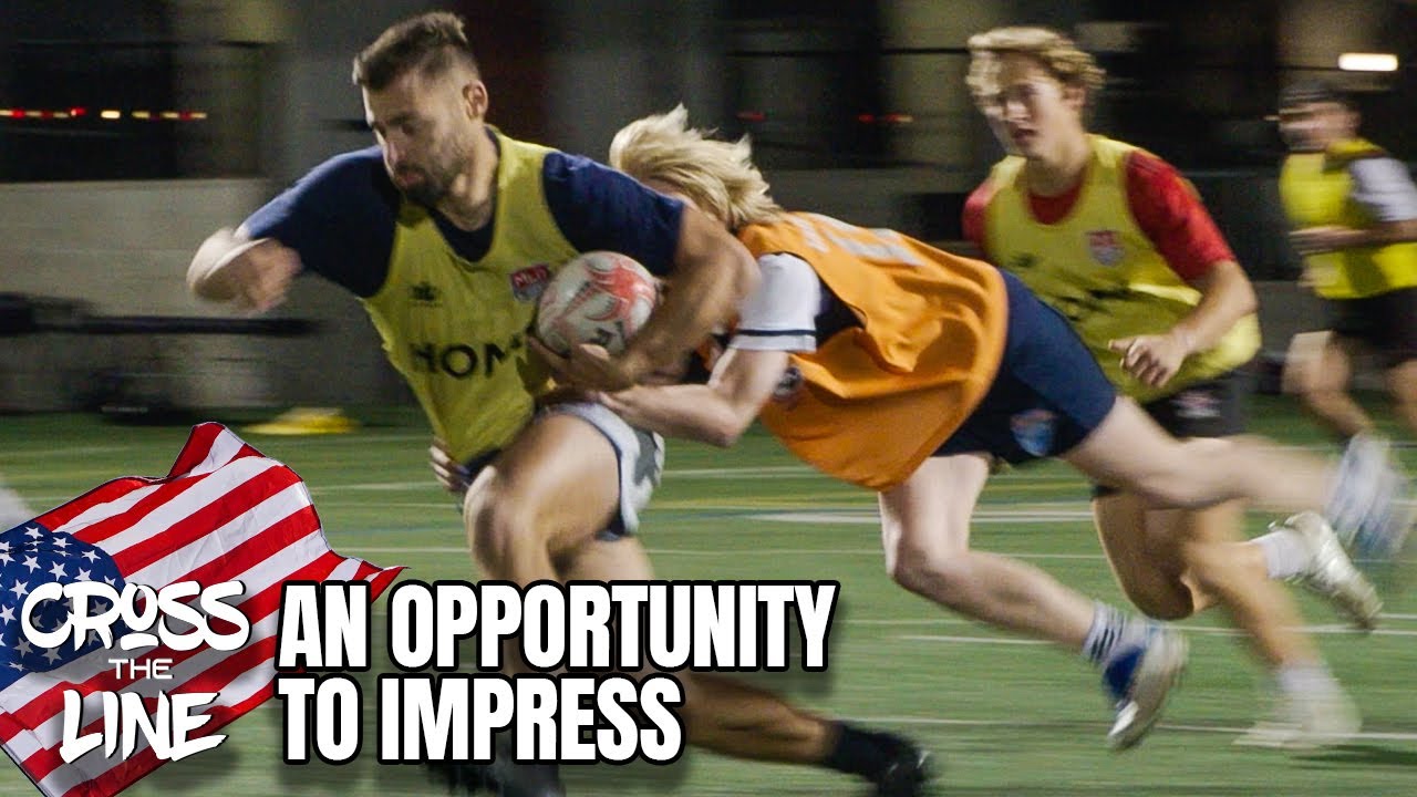 Americans take on Pro Rugby Training for the 1st time! - YouTube