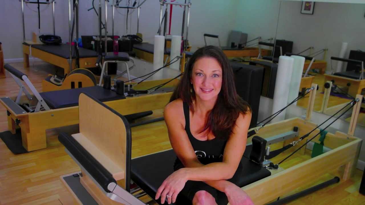 Erica Lukes - Having a little fun at Total Body Pilates - YouTube