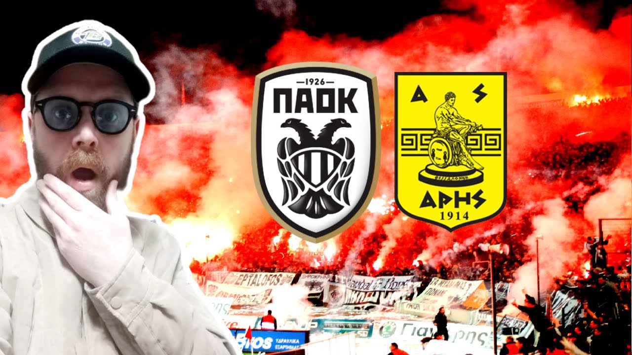 Football Wildest Fans! παοκ v αρησ Paok v Aris Thessaloniki Derby Greek ...