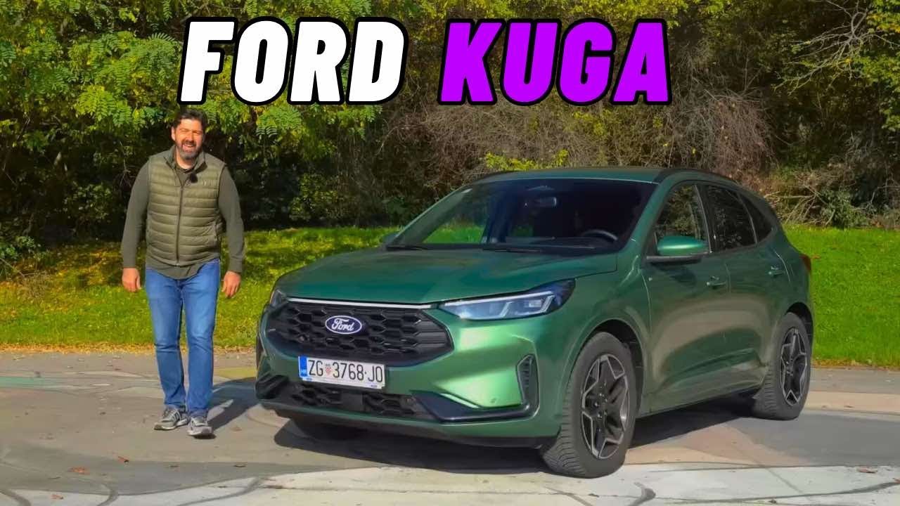 Redizajnirana Ford Kuga - Testirao Neven Novak - YouTube