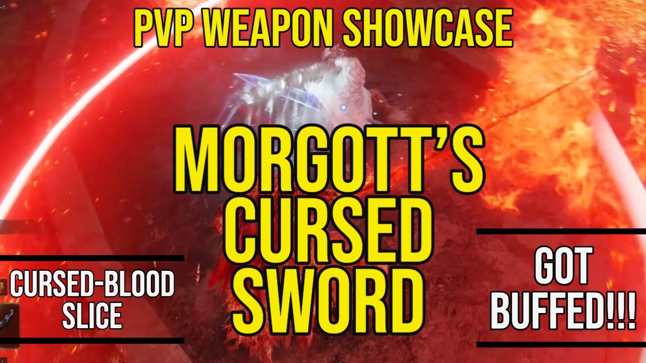 Morgott's Cursed Sword PVP Weapon Showcase - Elden Ring Weapon for Dex ...