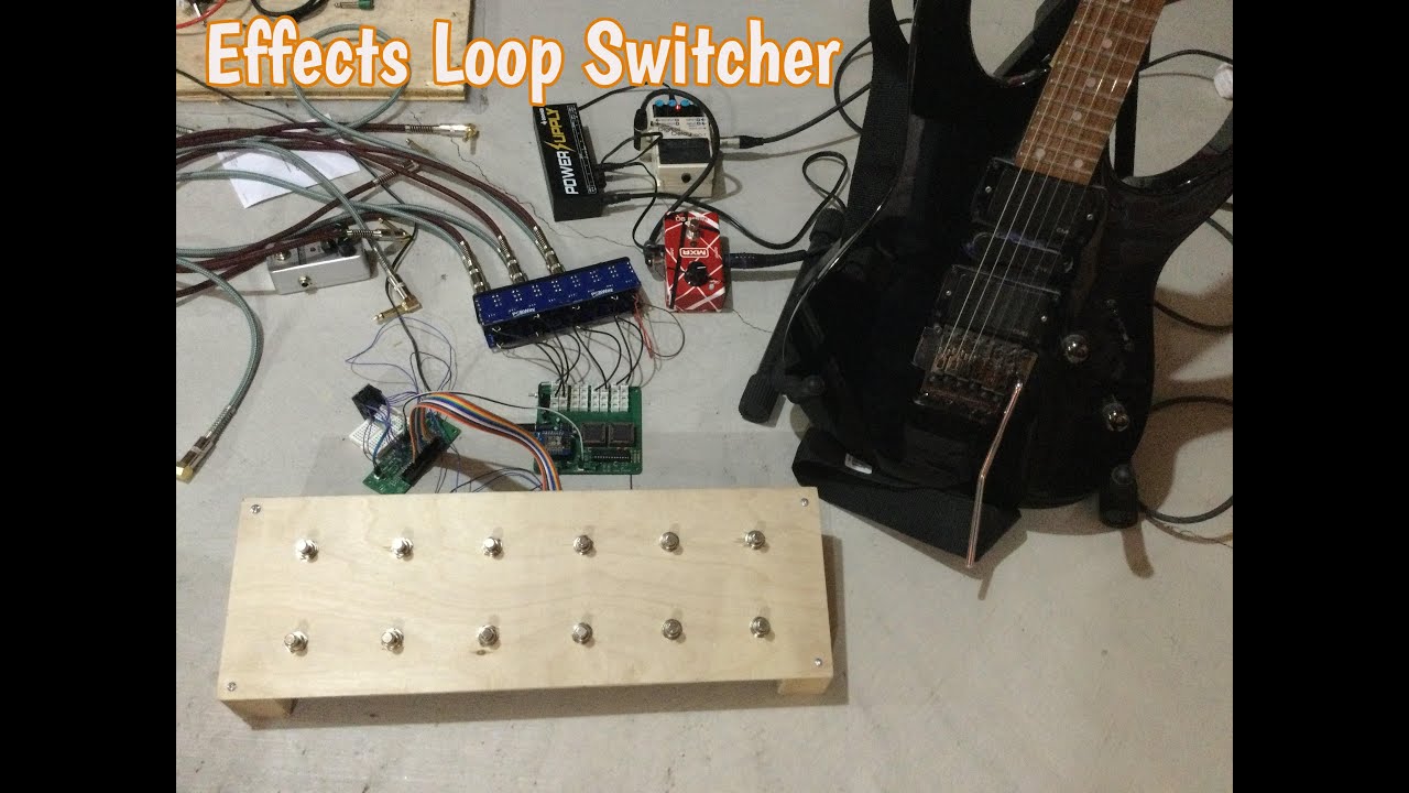 16 Ch Guitar Loop Switcher - YouTube