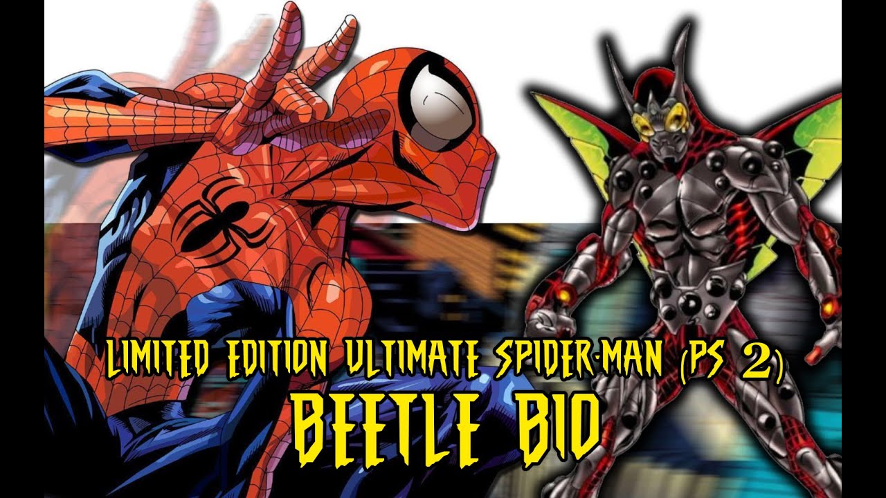 Ultimate Spider-Man (Limited Edition) BEETLE character bio - YouTube