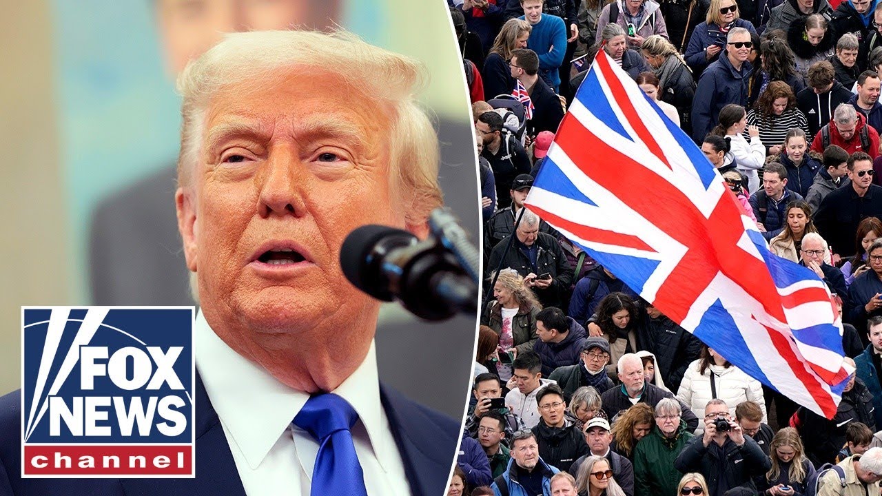 BREAKING: Trump to announce 'major' trade deal with UK - YouTube