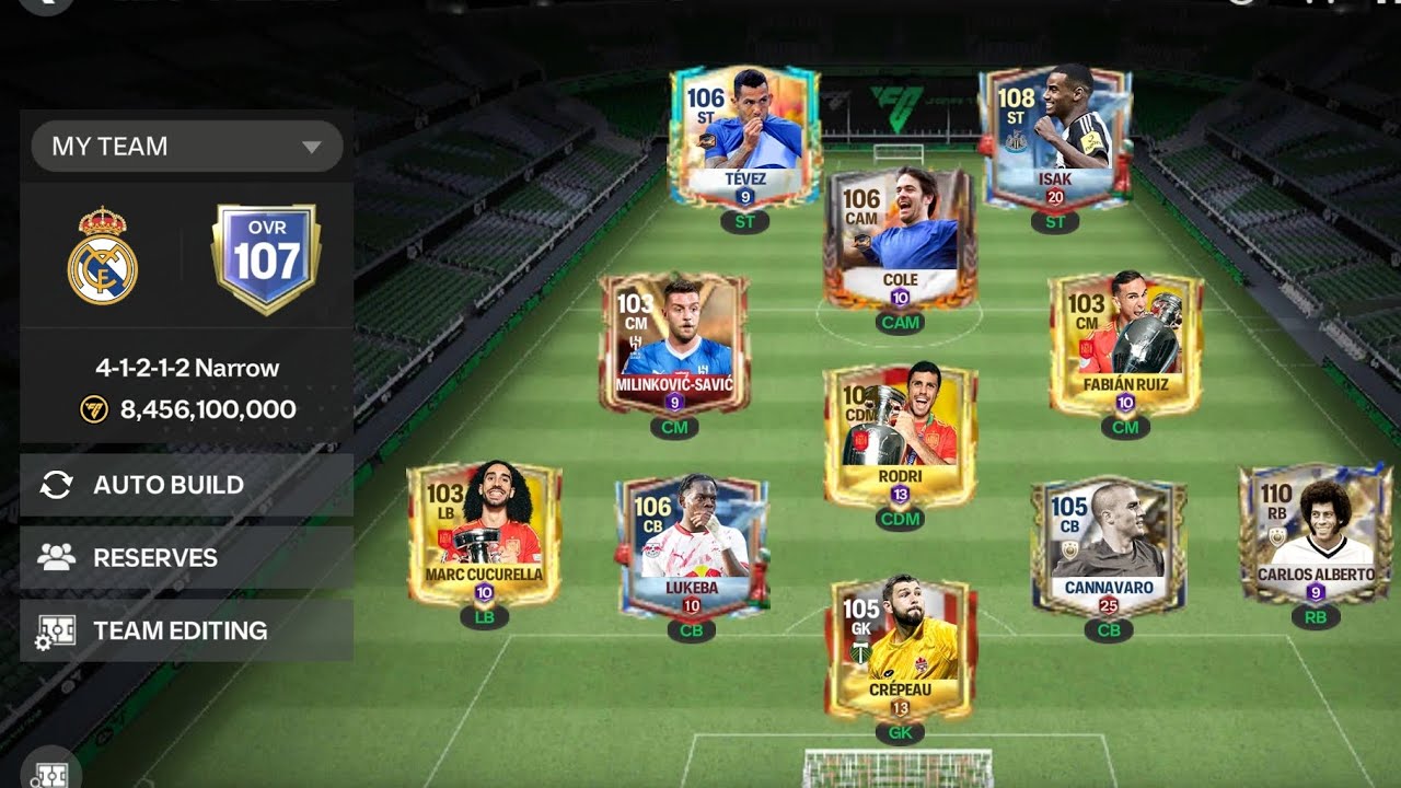 Fc Mobile: Squad Update! (107 Ovr) - YouTube