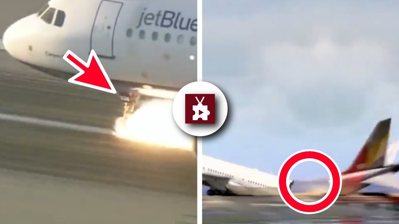 Incredible Dangerous Airplane Landing Compilation Video - YouTube