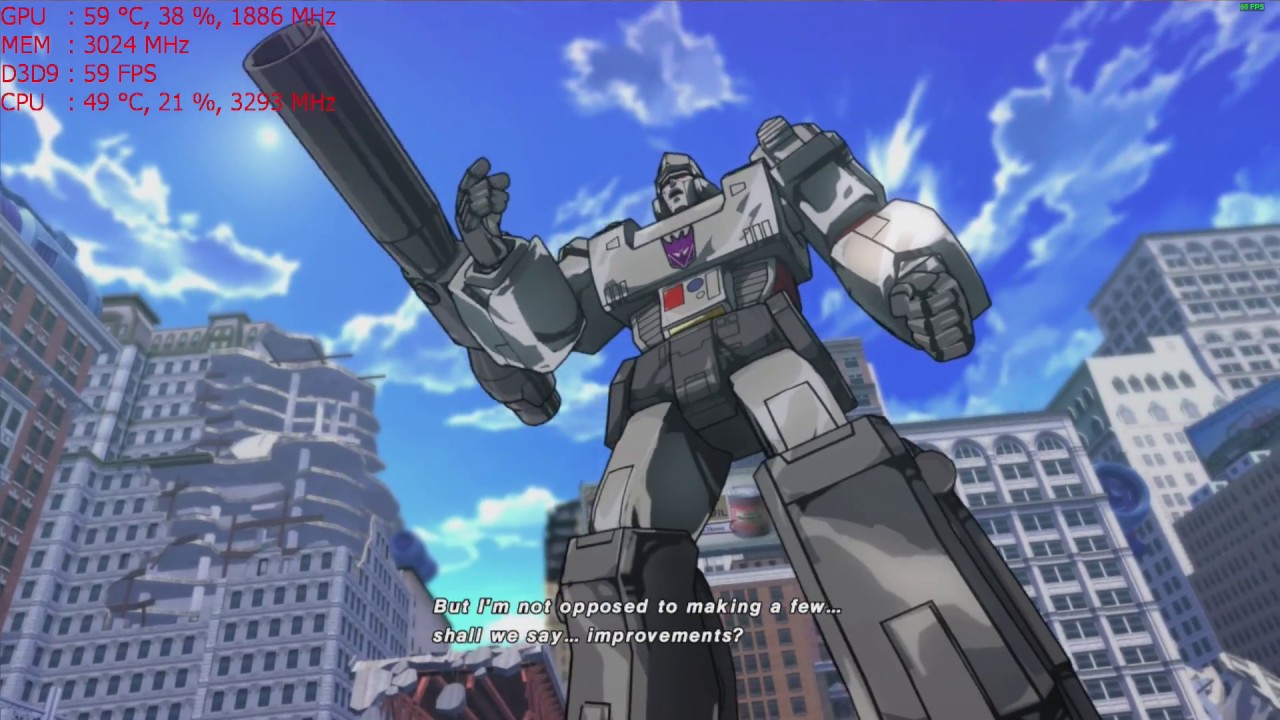 Transformers: Devastation on the Nvidia GT 1030 graphics card: PC 1080p ...