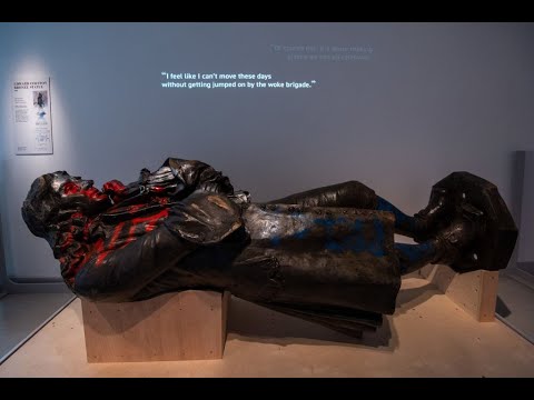 Toppled Edward Colston Statue Goes on Public Display in the UK