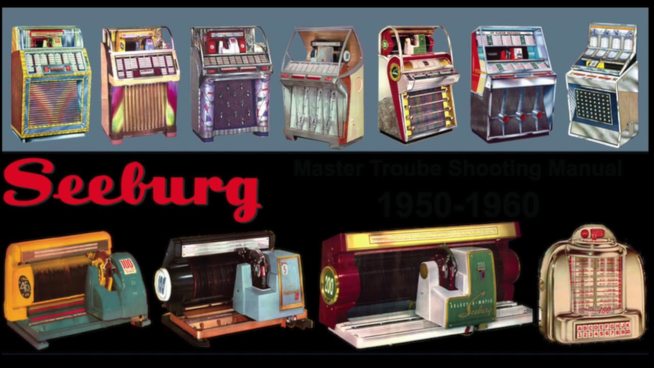 Jukebox Bios 1951 Seeburg model B - YouTube